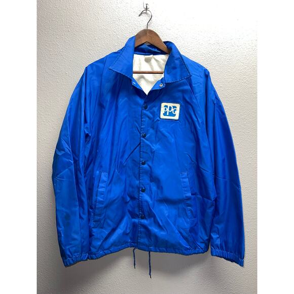 Vintage | Jackets & Coats | Vintage Ppg Bomber Jacket Industries Paint ...
